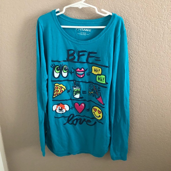 Hanes | Shirts & Tops | Girls Bff Tshirt | Poshmark